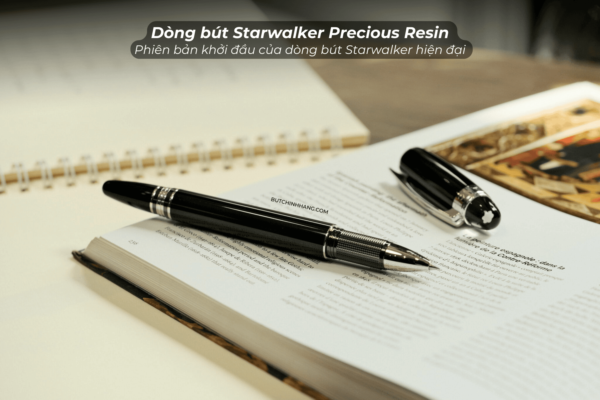 Thiết kế bút ký bi nước đời đầu của dòng bút Starwalker - Phiên bản ...