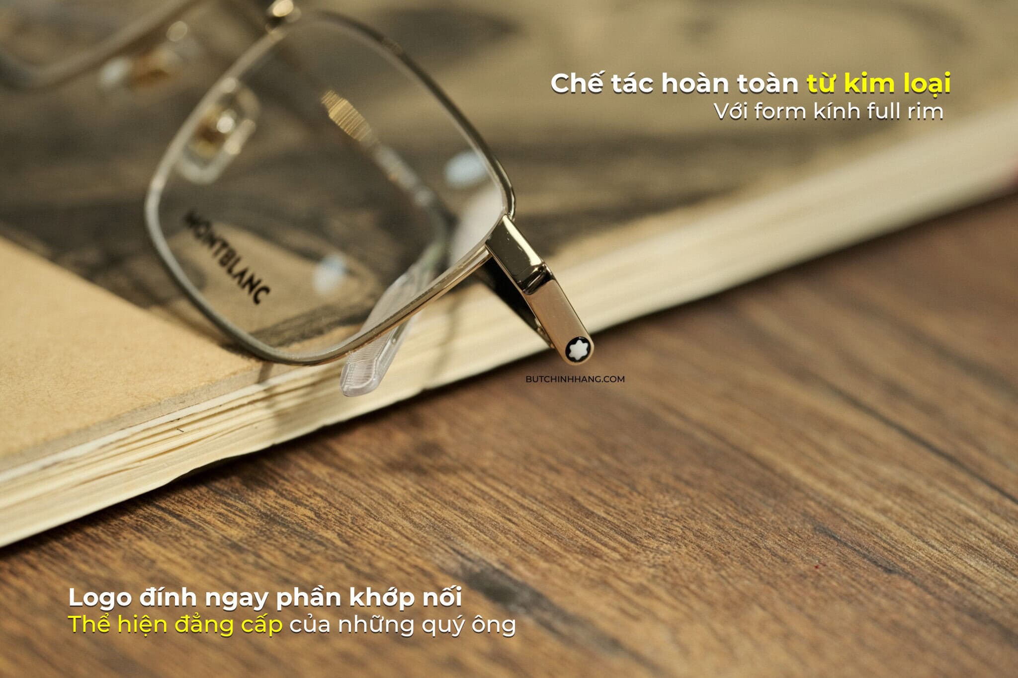 Chiếc gọng kính Rectangular Eyeglasses MB0146O - Màu vàng sang trọng ...
