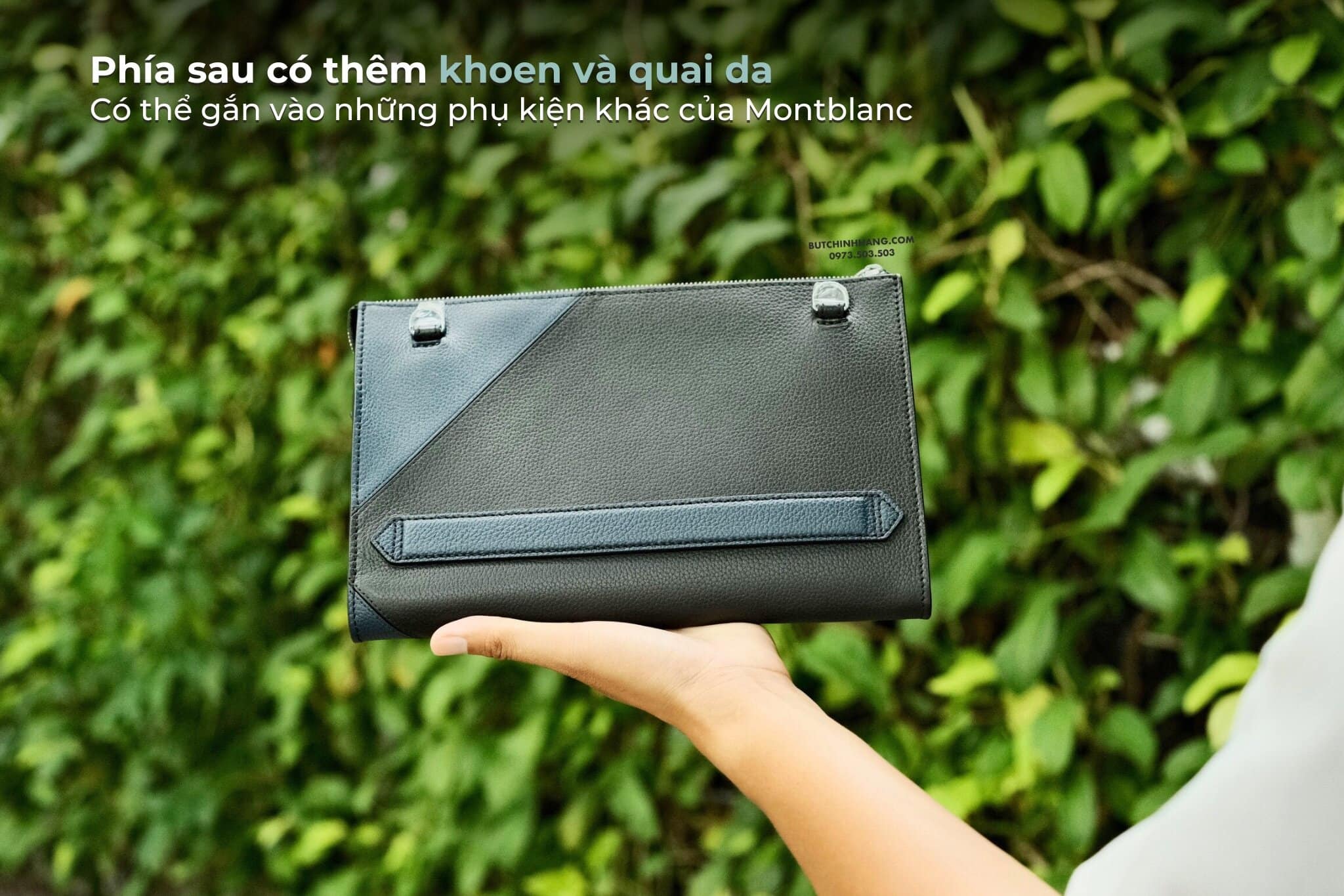Chiếc túi với cách phối màu độc đáo - Montblanc Meisterstuck Soft Grain ...