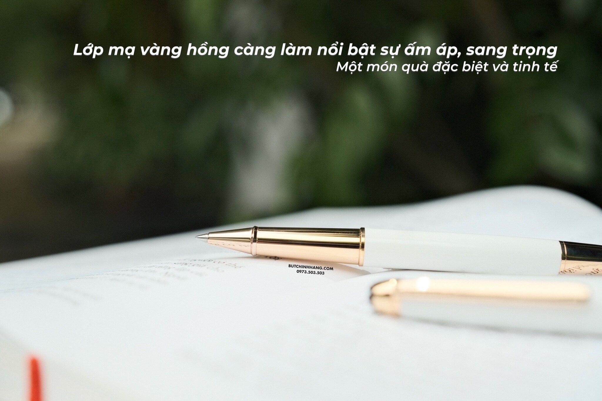Trắng tinh khôi và mạ vàng hồng sang trọng - Meister.stuck White ...